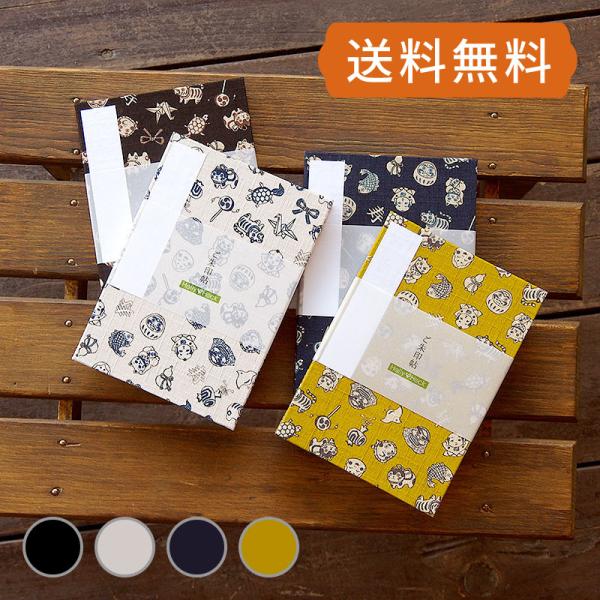 横11cm×縦16cmの一般的なサイズの御朱印帳です。だるまや招き猫、雷太鼓やおりがみなど様々な日本が詰まった粋な柄の御朱印帳です。当店の御朱印帳は、全て国内で熟練の職人さんによって1冊ずつ丹精込めて手作りされています。この徹底した手作り工...