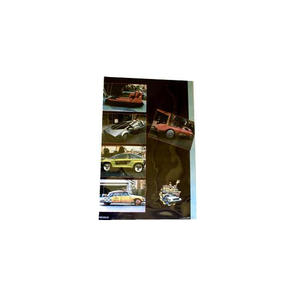 シリーズ(2)で登場する車だけを集めた珍しいポスターです！