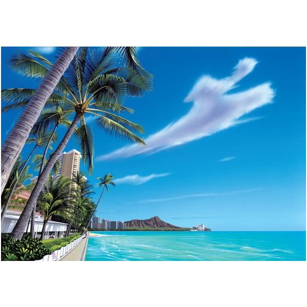 ハワイのイラストでお馴染みの栗山義勝氏のシリーズです。どこに掛けるか迷ってしまいそうなくらい、とっても素敵なハワイアンパネル絵です。これぞハワイ!ワイキキビーチ〜ダイヤモンドヘッドが見えていますねハワイの。思い出にお部屋に飾っちゃいましょ。...
