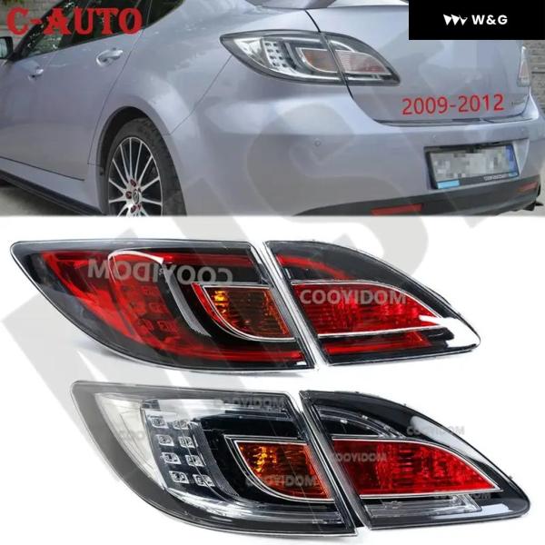 テールライト LED リア バンパー ライト ブレーキライト ウィンカーランプ アセンブリ マツダ 6 GH 2009-2012 リア フォグランプ パーキング ライト カスタムパーツ アクセサリー 交換用部品Hign-concerned ...