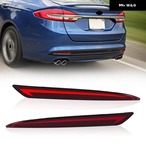 フォード モンデオ フュージョン 2013-18 LED リア バンパー リフレクター ライト ウィンカー ハザード灯 ブレーキ カーアクセサリー カスタムパーツ アクセサリー 交換用部品Certification:CCCSpecial F...