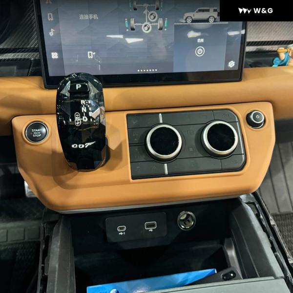 ランドローバー ディフェンダー 2020-2025 LHD センター コンソール ダッシュボード シリコン パッド カバー オーバーレイ デコレーション 車内アクセサリー カスタムパーツ アクセサリー 交換用部品Hign-concerned...