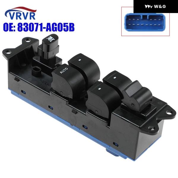 VRVR 83071-AG05B 83071AG05B 14ピン フロント左側マスターウィンドウパワースイッチ 2005-2009 スバル レガシィ アウトバック カスタム パーツ アクセサリーSpecial Features:Standa...