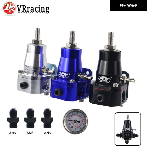 VR - 汎用燃料圧力レギュレーターキット + ゲージ AN6 フィッティング 30-70 PSI VR7845 カスタム パーツ アクセサリーHign-concerned Chemical:NoneOther Part Number:00...