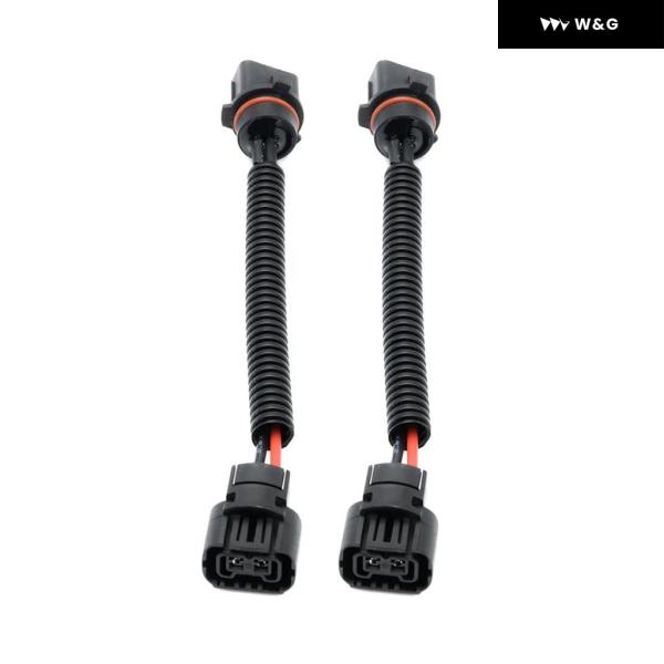1ペア 5202 P13W 18AWG ヘッドライトワイヤーハーネスソケットコネクタアダプタピグテール シボレー カマロ RS 2010-2013 カスタム パーツ アクセサリーHign-concerned Chemical:NoneFor...