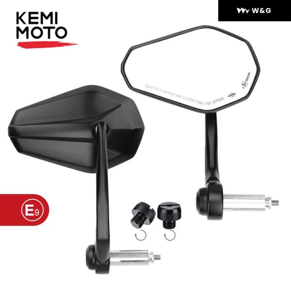 バイク用バーエンドミラー 7/8インチ 22MM 汎用バイクハンドルバーミラー KAWASAKI Z650 Z750 Z800 Z900 サイドリアビューミラー カスタム パーツ アクセサリーHign-concerned Chemical:...