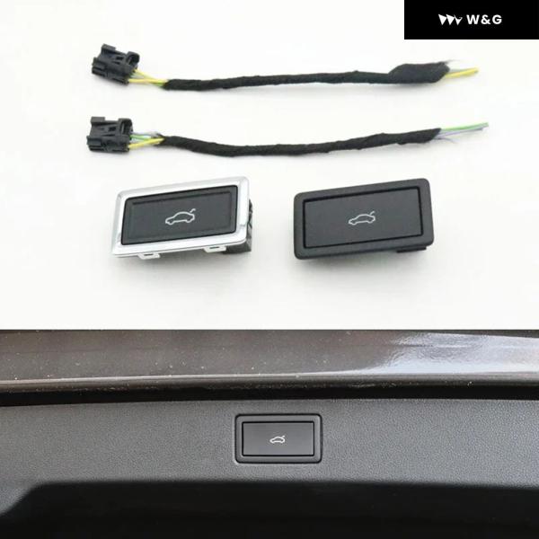 テールゲートスイッチ リアドア トランク ボタン アウディ A4 S4 A6 S6 A7 A8 S8 Q5 Q7 RS4 RS6 VW PASSAT PHAETON カスタム パーツ アクセサリーHign-concerned Chemica...