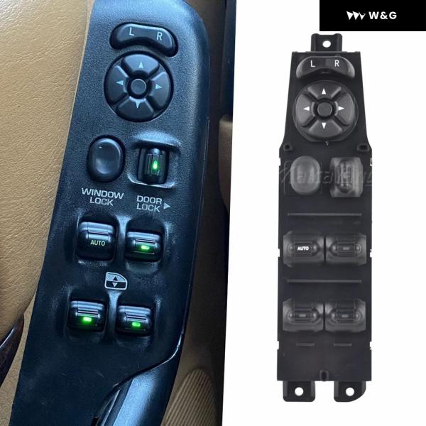 パワーウィンドウマスター コントロール スイッチ ボタン 68171681AA 56009449AC ジープ チェロキー 4ドア 1997-2001 XJシリーズ 左4ドア カスタム パーツ アクセサリーSpecial Features:P...