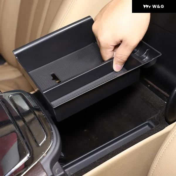 ジャガー XJ XJL X351 2010-2019 ABS ブラック 車用中央 収納 ボックス ドアホン グローブ アームレスト ボックス カーアクセサリー カスタム パーツ アクセサリーHign-concerned Chemical:N...