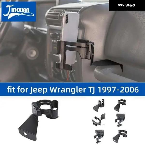 車用インターホン カップ ボトル 電話 ホルダー ジープ ラングラー TJ 1997-06 カスタム パーツ アクセサリーSpecial Features:AdjustableHign-concerned Chemical:NoneMate...