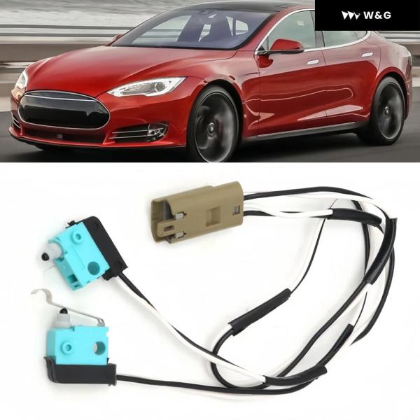 車 外装 ドアハンドル アップグレード 強化マイクロスイッチセンサープラグ ハーネス TESLA MODEL S 2012-15-2020 カスタム パーツ アクセサリーHign-concerned Chemical:NoneCountry...