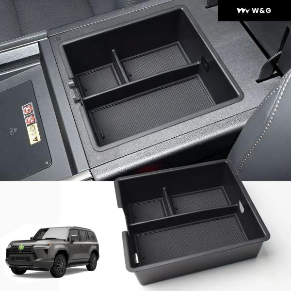 センター コンソール アームレスト ボックス ストレージ 2024 レクサス GX 550 センター コンソール オーガナイザー トレイ セカンダリーカー ボックス ストレージ ABSアクセサリー カスタム パーツ アクセサリーProduc...