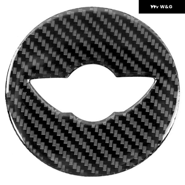 ステアリングホイール センターカー ステッカー ミニクーパーF54 F55 F56 F57 F58 F59 F60カーボンクラブマンカントリーマンアクセサリー カスタム パーツ アクセサリーHign-concerned Chemical:N...
