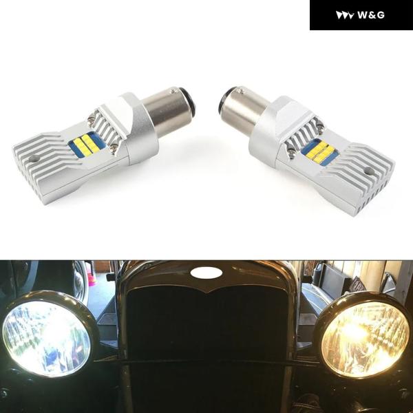 車用 LED ヘッドライト ヘッドランプ バルブ 6ボルト 12ボルト フォード モデルA モデルT BA15D 1個 カスタム パーツ アクセサリーHign-concerned Chemical:NoneVoltage:12 VInter...