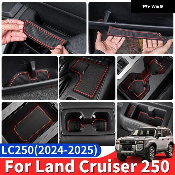 トヨタ ランドクルーザー 250 2024 2025 プラド LC250 1958 初代 ゲートスロットマット 内装 アップグレード アクセサリー カスタム カスタム パーツ アクセサリーHign-concerned Chemical:No...