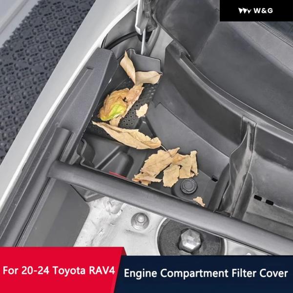 車用 エンジン フィルター カバー エンジン コンパートメント フィルター アンチブロッキング トヨタ RAV4 20-24 LHD 内装アクセサリー カスタム パーツ アクセサリーHign-concerned Chemical:NoneE...