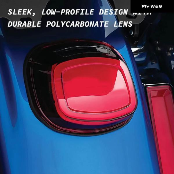 LEDリア テールライト テールランプ リアブレーキランライト ロープロファイル オートバイ バイク ハーレー ツーリング ソフテイル ダイナ スポーツスター カスタム パーツ アクセサリーHign-concerned Chemical:N...