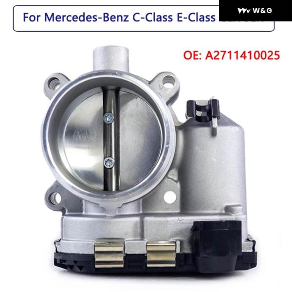 スロットル BOBY メルセデスベンツ Cクラス W203 S203 W204 S204 コンプレッサー クーペ 1.8L ボディ アクセラレーション 0280750076 A2711410025 カスタム パーツ アクセサリーOther ...