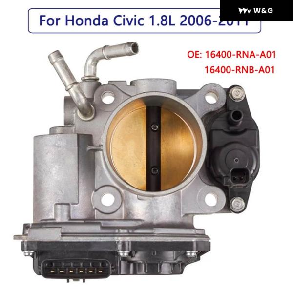 スロットルボディ ホンダ シビック 1.8L 2006 - 2011 スロットルバルブ 16400RNAA01 16400-RNB-A01 13221005001 OEM品質 カスタム パーツ アクセサリーOther Part Number...