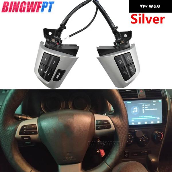 多機能ステアリングホイールコンビネーションコントロールスイッチ トヨタ カローラ A*DE150 N*DE150 NR*E150 ZR*E15 ZZ*E150 2010-2013 カスタム パーツ アクセサリーHign-concerned ...