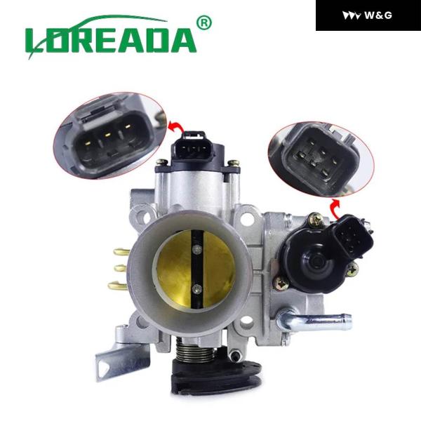 スロットルボディアセンブリ MR560120 MR560126 MN128888 91341006900 三菱 サウスイースト ランサー 4G18 エンジンスロットルバルブ カスタム パーツ アクセサリーHign-concerned Che...