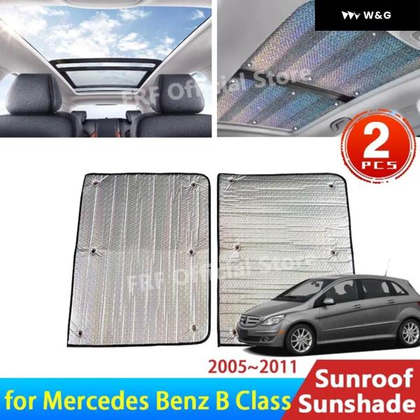 メルセデスベンツ Bクラス W245 B200 2005~2011 2009 2007 2006 車用サンルーフ サンシェード ルーフ サンスクリーン 断熱 フロントガラス カスタム パーツ アクセサリーProduct applicatio...