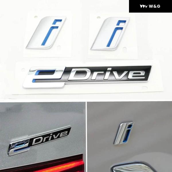 EDRIVE I レタリング ステッカー フェンダー リア バッジ 7 X1 X3 X6 X7 I8 I3 I5 E DRIVE X5 40E ハイブリッド カスタム パーツ アクセサリーSpecial Features:edrive em...