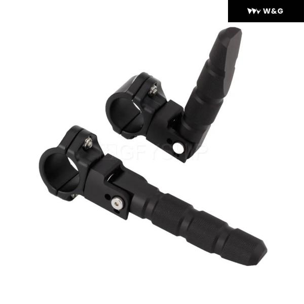 22MM 25MM 27MM 32MM 汎用 オートバイ バイク フットレスト 360度回転可能 7/8 1 1.25インチ クラッシュバー フットペグ ほとんどのモデルに対応 カスタム パーツ アクセサリーYear:2018Item We...