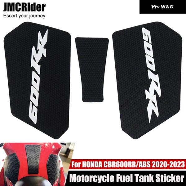 2022 オートバイ バイク タンクパッド ホンダ CBR600RR ABS 2020 2021 燃料タンクステッカー プロテクター ニー 滑り止めパッド タンクグリップ カスタム パーツ アクセサリーItem Weight:0.3kgMo...
