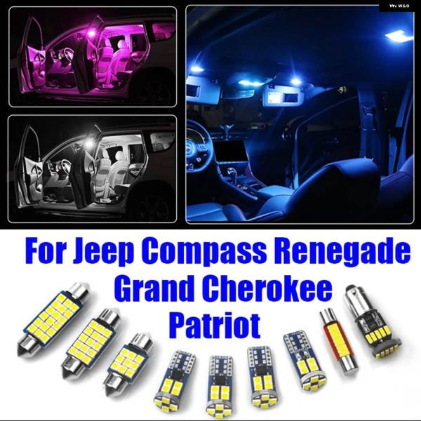 ジープ コンパス レネゲード パトリオット グランド チェロキー WJ WK WK2 1999 - 2016 - 22 車用 LEDライト アクセサリー カスタム パーツ アクセサリーHigh-concerned chemical:None...
