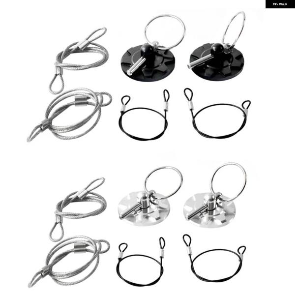 2個 CNC 汎用 カー レーシング スポーツ ボンネット フードピン ロック ラッチ 外観キット ブラック シルバー カスタム パーツ アクセサリーHigh-concerned chemical:NoneOrigin:Mainland C...