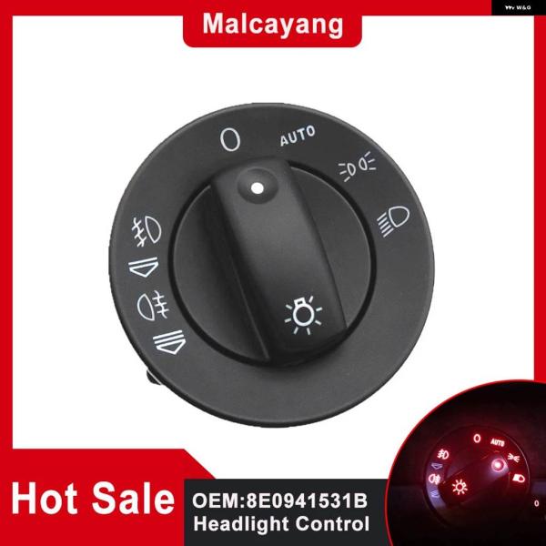 8E0941531B アウディ A4 クワトロ S4 2002 - 05 カーパーツ ヘッドライト フォグランプ コントロール スイッチ レギュレーター カスタム パーツ アクセサリーHigh-concerned chemical:None...
