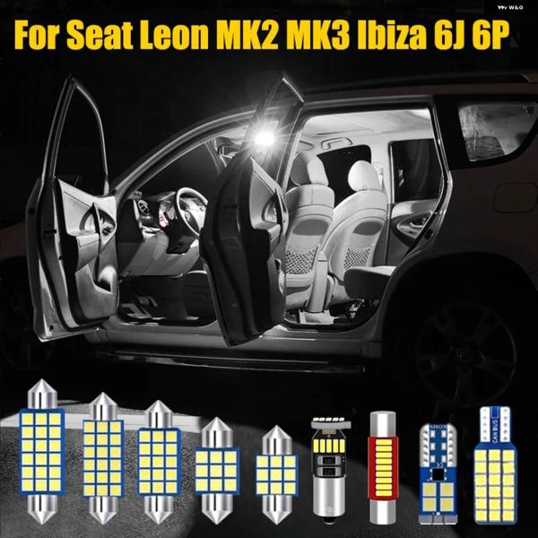 SEAT LEON MK2 MK3 1P 5F FR IBIZA 6J 6P MK5 車用LED 電球 インテリア ドーム読書灯 化粧鏡 トランク ライト アクセサリー カスタム パーツ アクセサリーHigh-concerned chemi...