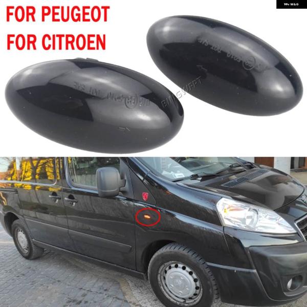 シトロエン ベルリンゴ ジャンピー ディスパッチ 2007-2020 シーケンシャルサイド マーカーライト LED ダイナミックウィンカーランプ ブリンカー カスタム パーツ アクセサリーHigh-concerned chemical:No...