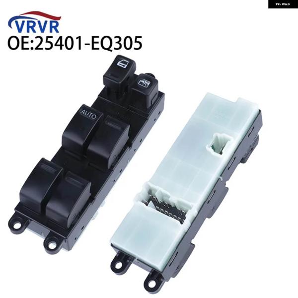 25401EQ305 25401-EQ305 車用パワーウィンドウスイッチ 25401-4Y100 25401-4M500 日産 X-TRAI 2002-2007 カスタム パーツ アクセサリーHigh-concerned chemical...