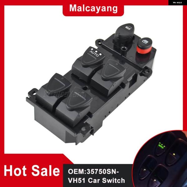 35750-SNV-H51 電動パワーウィンドウ コントロール スイッチ レギュレーター ボタン ホンダ シビック 2006-2010 35750SNVH51 カーアクセサリー カスタム パーツ アクセサリーHigh-concerned c...