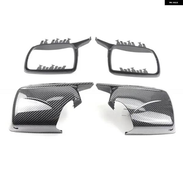 カーボン スタイル M-LOOK ミラー カバー BMW X5 E53 1999-2006 リアビューサイドミラー カバー キャップ カスタム パーツ アクセサリーHigh-concerned chemical:NoneOrigin:Mai...