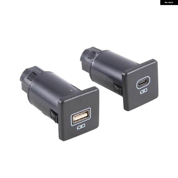 車用 TYPE-C USBポート ランドローバー レンジローバー スポーツ L494 2014-2017 リア用急速充電ポート 交換用アクセサリー カスタム パーツ アクセサリーHigh-concerned chemical:NoneOri...