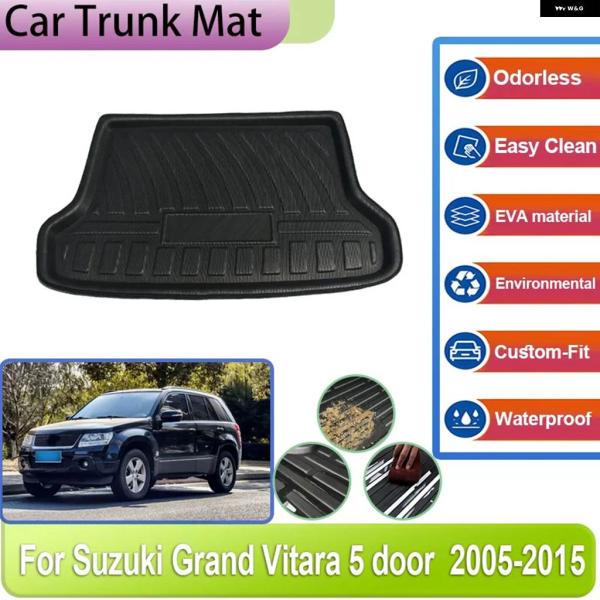スズキ グランド ビターラ ノマド エスクード JT MK3 2005~2015 車用 リア トランク パッド トレイ フロアマット カーゴライナー 汚れ防止 カーアクセサリー カスタム パーツ アクセサリーHigh-concerned c...