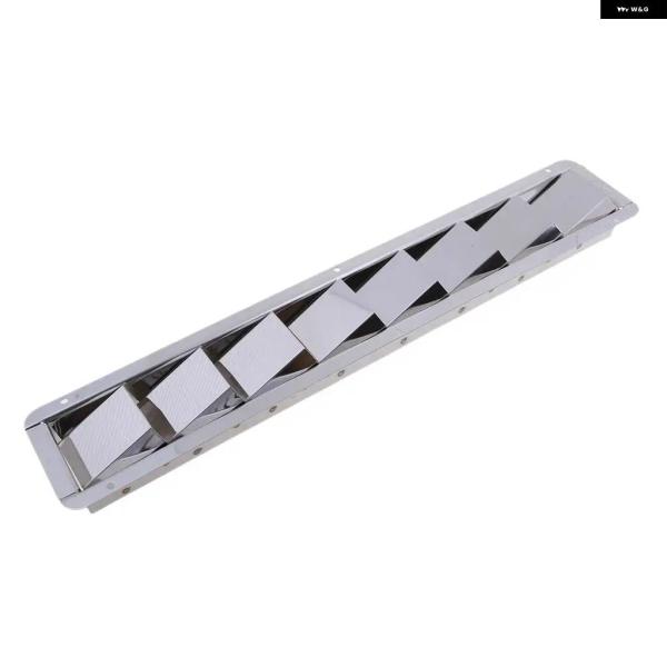 8スロット ルーバーベント ボート マリン ハル エアベント グリル パーツ RV - ステンレス シルバー カスタム パーツ アクセサリーSize:as describedBrand Name:perfeclanOrigin:Mainla...