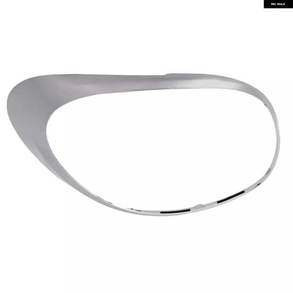 シルバークローム 左ランプ トリム 耐摩耗性素材 車 テールライト リペア フィアット 500L 2014-20 カスタム パーツ アクセサリーHigh-concerned chemical:NoneSuitable For Lamp:Wo...