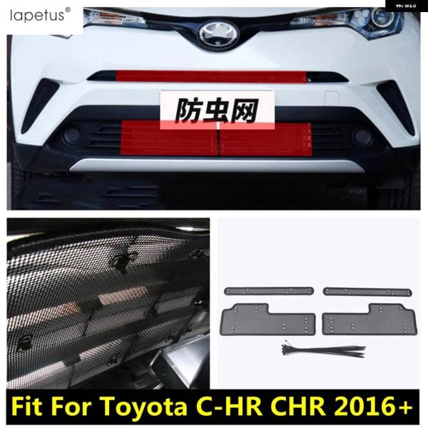 LAPETUS アクセサリー トヨタ C-HR CHR 2016 - 2020 車用 フロント グリル 虫よけネット インサート スクリーンメッシュ ダストプロテクション カバー トリム カスタム パーツ アクセサリーHigh-concer...