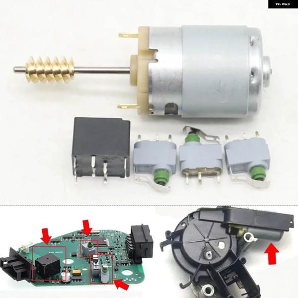 J518 ESL/ELV 車用 ステアリングホイール コラムロックモーター アクチュエーター コントロール スイッチリレーリペア キット 4F0905852B アウディ A6 S6 C6 Q7Product Name:New StyleHi...