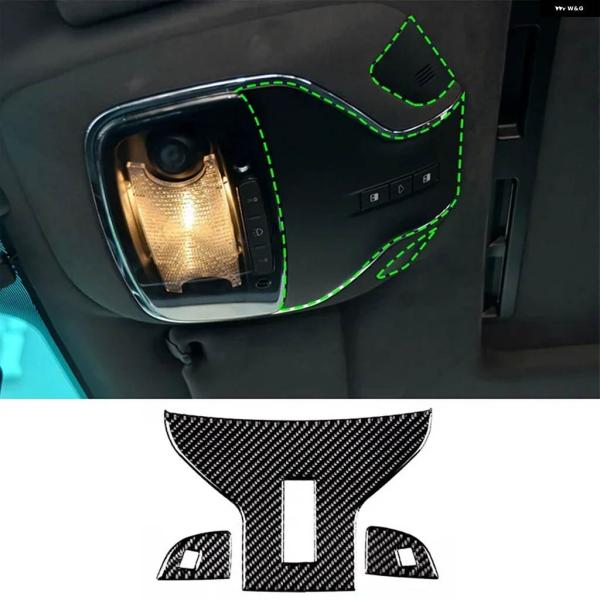 マセラティ ギブリ クアトロポルテ 2014-2015 ソフトカーボン カーフロント読書灯 パネル カバー トリム ステッカー カーアクセサリーHigh-concerned chemical:NoneItem Weight:300gItem...