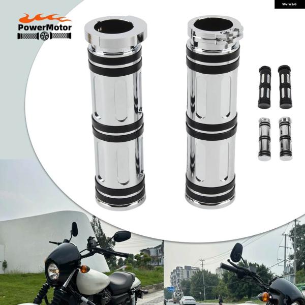 ハーレー スポースター883 ENDURO オートバイ CNCハンド グリップ 1200 XL ダイナ ソフテイル 1996-2015 アルミ ハンドルバー アクセサリー カスタム パーツ アクセサリーHigh-concerned chem...