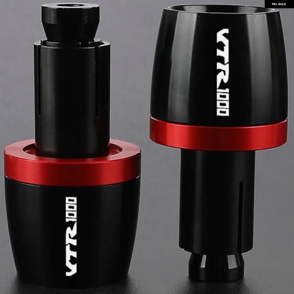 ホンダ VTR1000 VTR 1000 1997-2001 - 04 ハンドルバー ハンドルバー グリップ キャップエンド ハンドルプラグキャップ 2000 1999 カスタム パーツ アクセサリーHigh-concerned chemi...