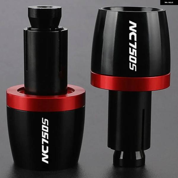 バイク ホンダ NC750S 2014-2019 2016 2015 ハンドルバー エンド ハンド グリップ ハンドルバー エンド プラグカバー 2018 2017 NC7 50S カスタム パーツ アクセサリーHigh-concerned...