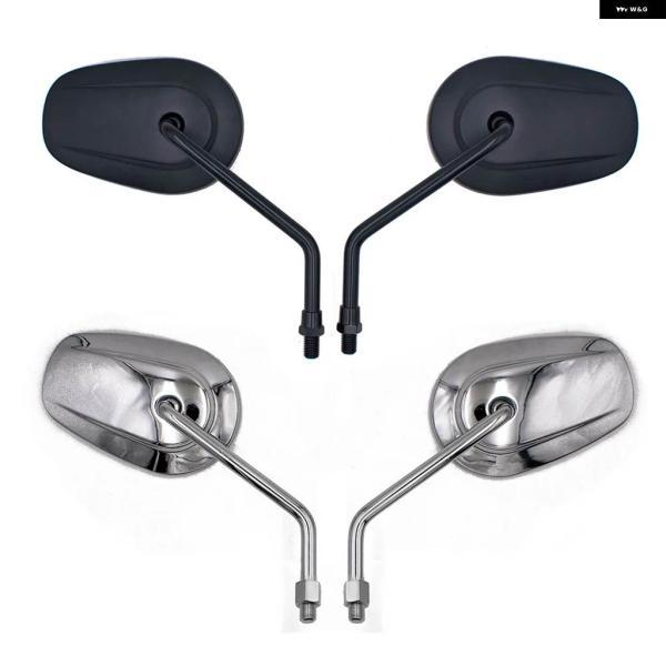 10MM バイク バックミラー ホンダ シャドウスピリット VT750 VT1100 VTX1300 VTX1800 スティード VLX 400 600 マグナ VF750 カスタム パーツ アクセサリーHigh-concerned che...