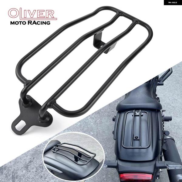 カワサキ ELIMINATOR 500 2024 2025 バイク リアソロシート ラゲッジラック サポート シェルフ ELIMINATOR500 カスタム パーツ アクセサリーHigh-concerned chemical:NoneBra...