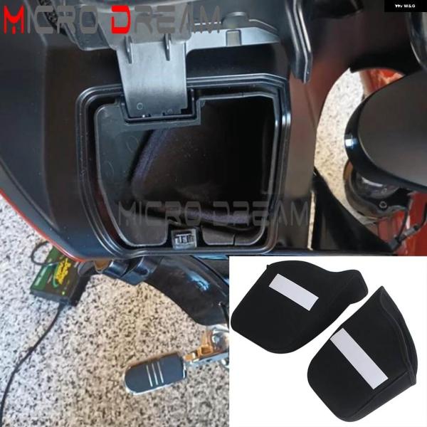 バイク ブラックコンパートメントライナー フェルト ハーレー ツーリング CVO ロードグライド FLTRX ST FLTRXSTSE 2024 FLTRXSE 23 カスタム パーツ アクセサリーHigh-concerned chemic...